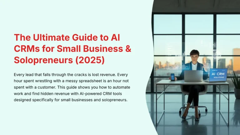 The Ultimate Guide To The Best 10 AI CRMs For Small Business ...